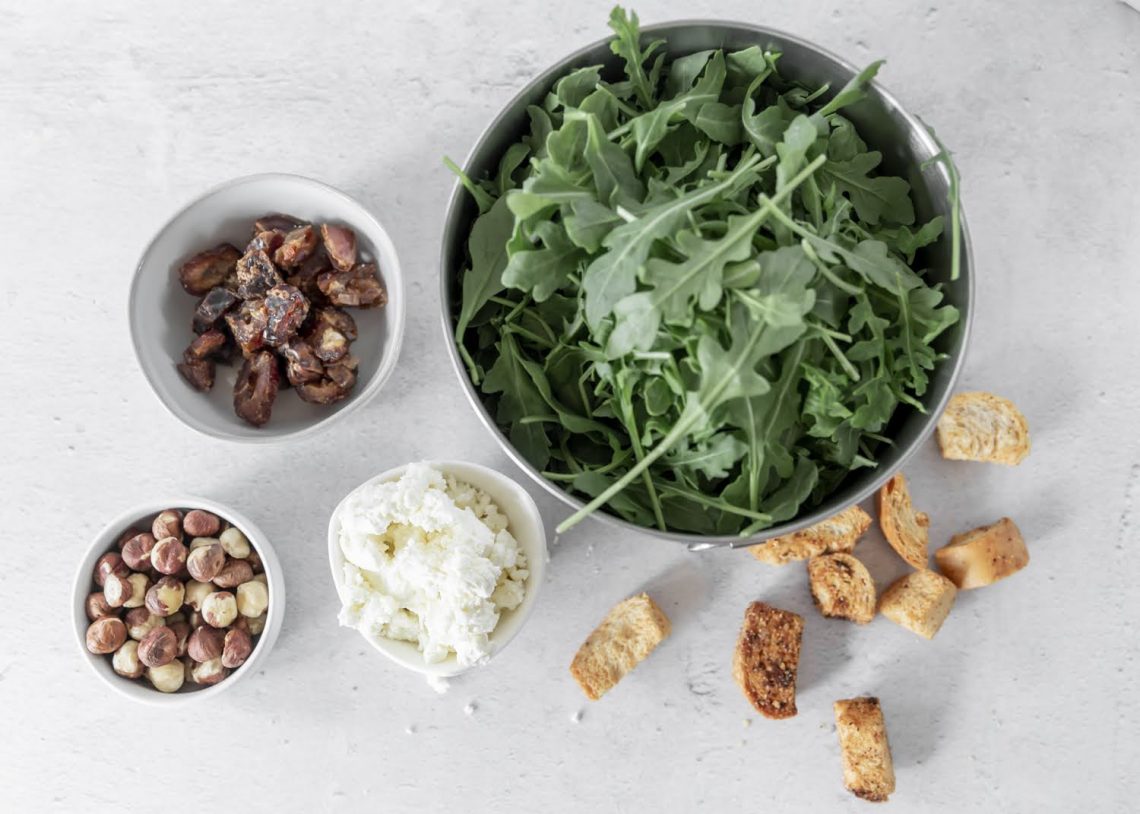 Hazelnut and Feta Salad Recipe - Salt Harvest Creatives
