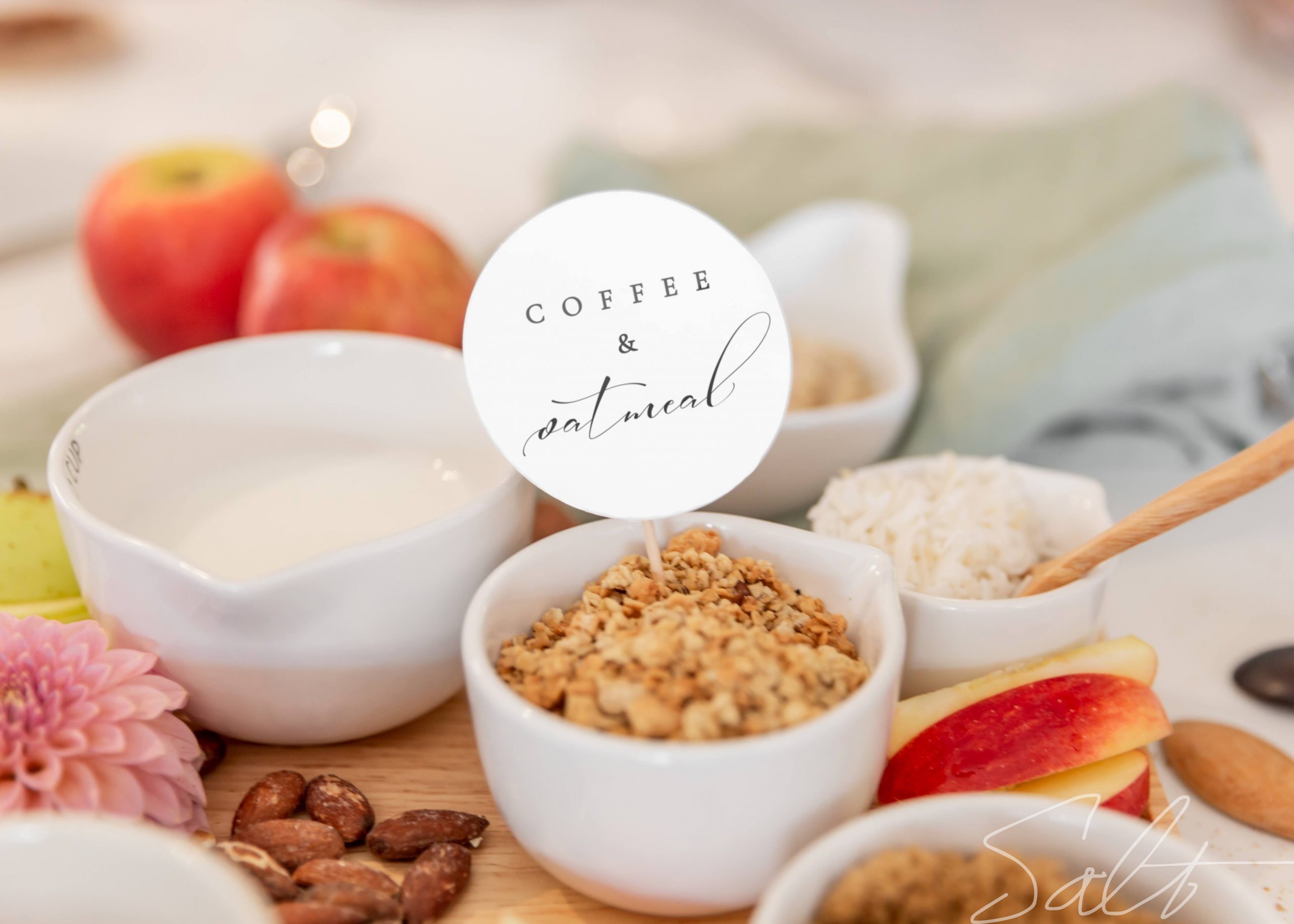 Oatmeal Charcuterie Board - Salt Harvest Creatives