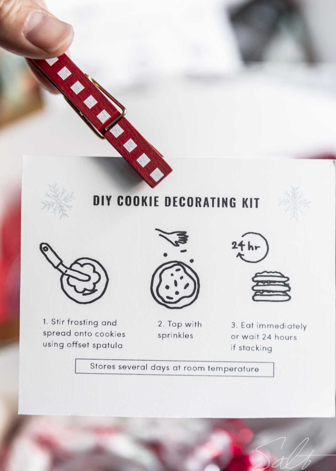 DIY Cookie Decorating Kit and Free Download - Salt Harvest Creatives