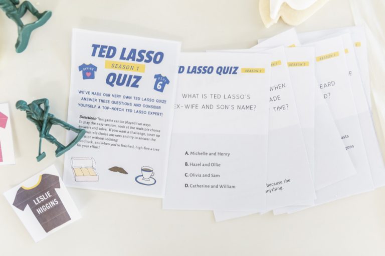 Ted Lasso Season 2 Party - Salt Harvest Creatives