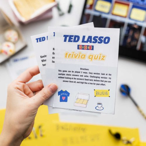 Ted Lasso Season 3 Party & Trivia quiz download - Salt Harvest Creatives