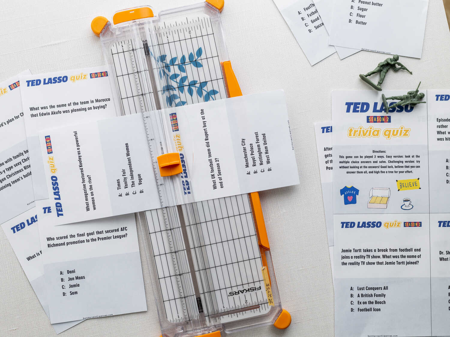 Ted Lasso Season 3 Party & Trivia quiz download - Salt Harvest Creatives